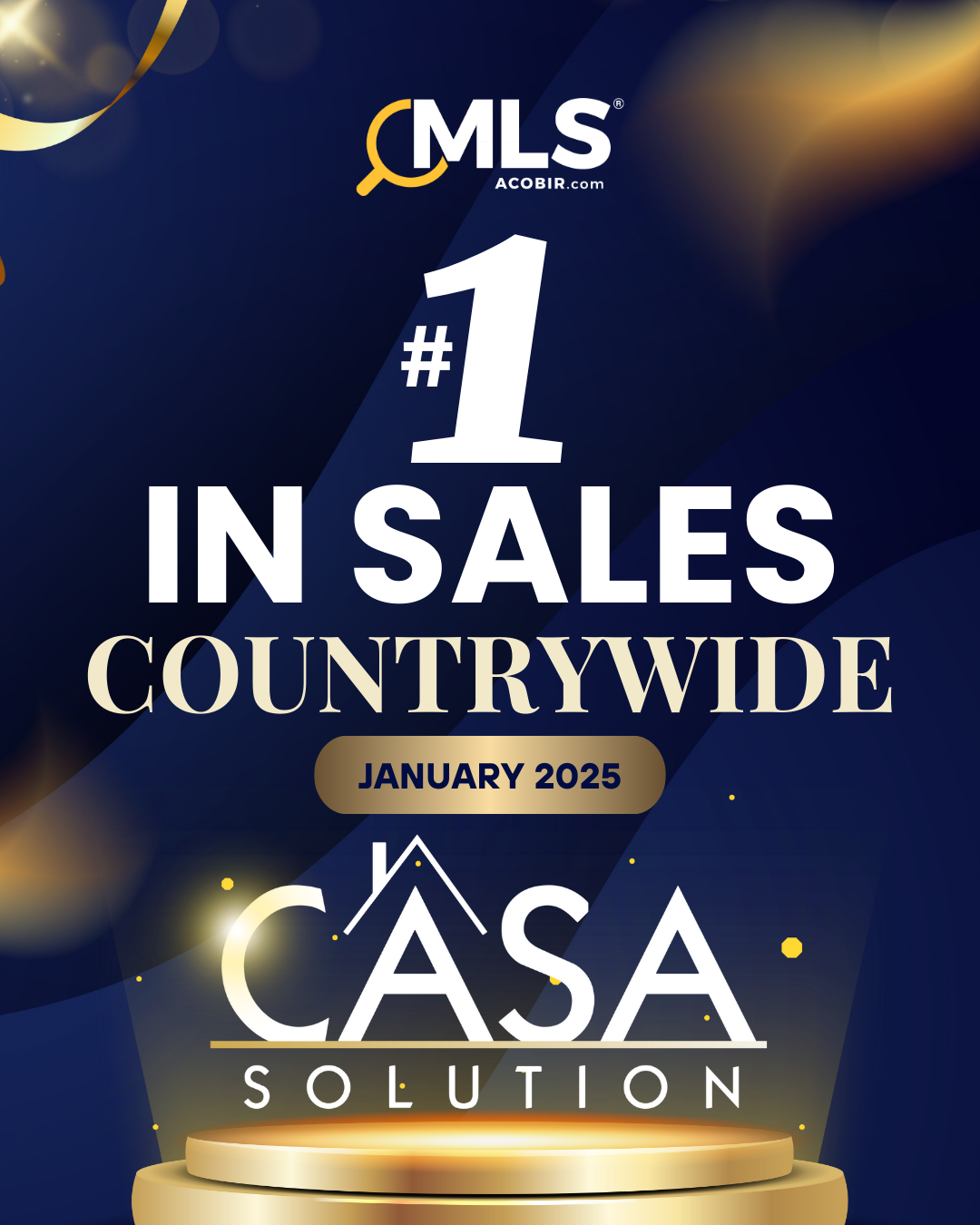 Casa Solution Receives MLS ACOBIR Recognition for the Month of January ...